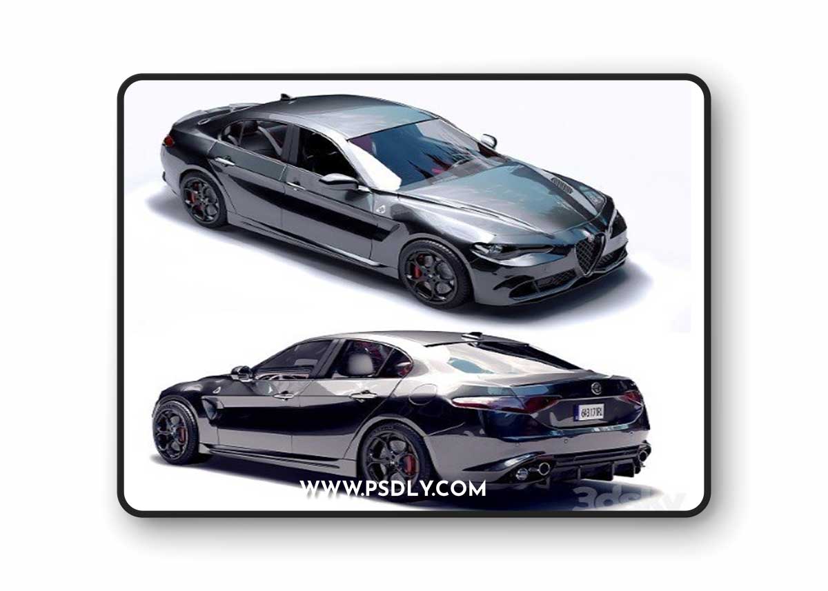 Alfa Romeo Giulia 3D Model
