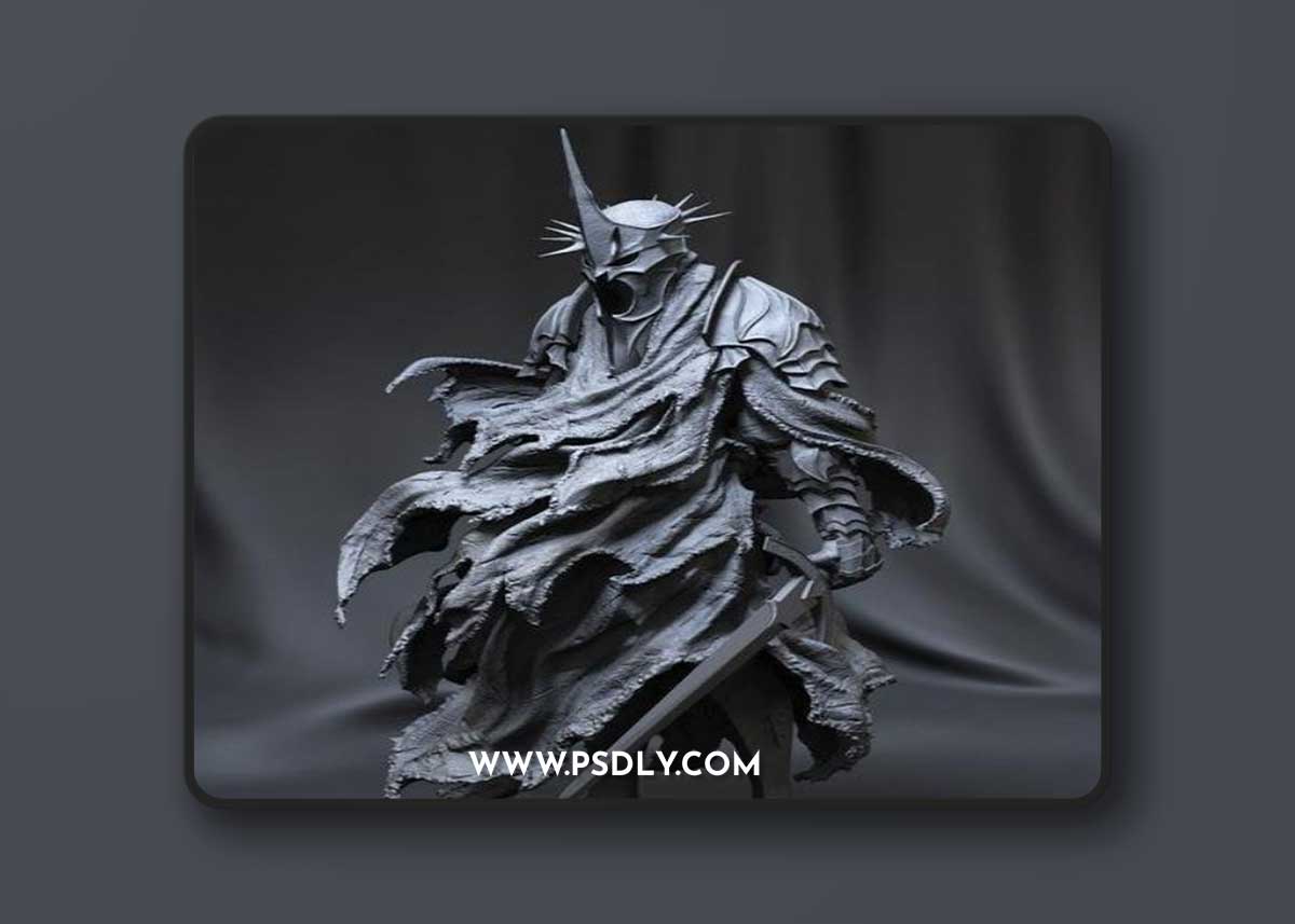 Ca 3d Studios - The Witch King Of Angmar – 3D Print Model